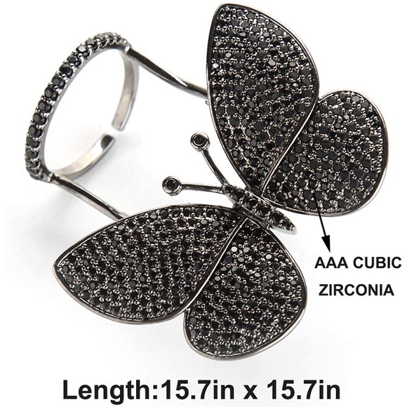 Jewelry | Butterfly Rings Adjustable Fingermoving Wings | Poshmark